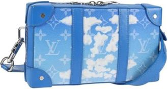 Louis Vuitton Pre-owned Soft Trunk Wallet Sac Bandouli&egrave;re - Femme - Pre-owned - Bleu - Taille: ONE Size
