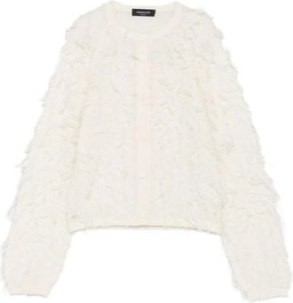 Fabiana Filippi Cardigan - Femme - Pulls - Blanc - Taille: 38 FR