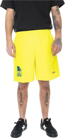 adidas Homme, Sport, Jaune, Taille: XL Short Tiss&eacute; Brod&eacute;