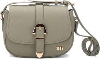Xti Sac &agrave; bandouli&egrave;re Femme Khaki - Design moderne et pratique - Id&eacute;al pour chaque occasion - Mod&egrave;le 18456005