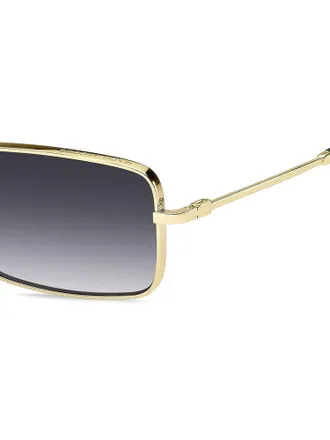 Marc Jacobs MARC Metal Rectangle Sunglasses - Gold