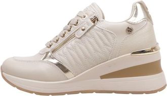 Xti Sportschuhe Sneaker Damen Beige - Bequeme und vielseitige Schuhe - Casual Mode - Modell 14307102 (Gr&ouml;&szlig;e 38)