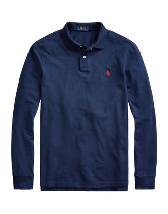 Ralph Lauren Long Sleeve Custom Fit Polo