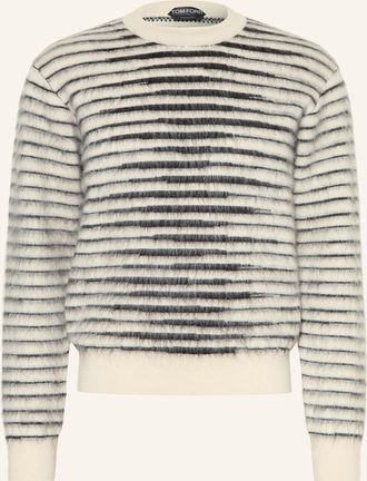 Tom Ford Pullover Mit Mohair weiss