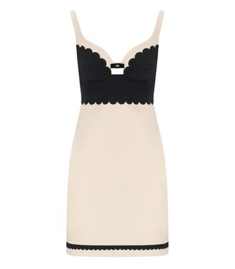 Elisabetta Franchi ROBE BEURRE NOIRE ELISABETTA FRANCHI