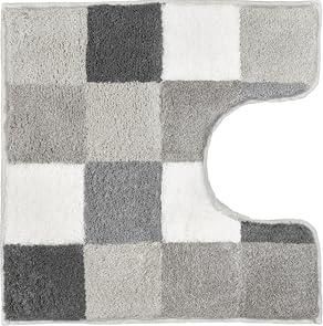 Kleine Wolke 5426179129 WC-Vorleger Caro 55 x 55 cm Flanell