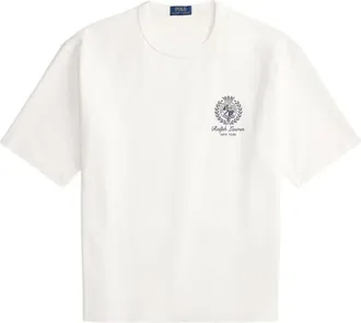 Polo Ralph Lauren t-shirt &agrave; imprim&eacute; graphique - Blanc