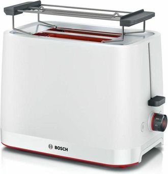 Bosch Toaster mit 2 schlitzen, 950 w, wei&szlig; Bosch TAT3M121