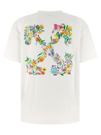 Off-white Womens White Cotton T-Shirt