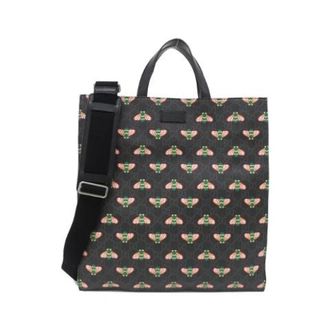 Gucci Sac cabas en toile GG Supreme Pre-owned - Femme - Pre-owned - Noir - Taille: ONE Size