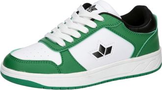 Lico Unisex Kinder Drop Sneaker, Weiss Grün Schwarz, 32 EU