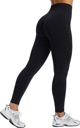 Smilodox Leggings Damen Yune, Scrunch und Batik Optik mit Seamless Naht und Kontur, Fitness Hose, elastisch, Blickdicht, optimal f&uuml;r Gym, Yoga und Pilates, kom