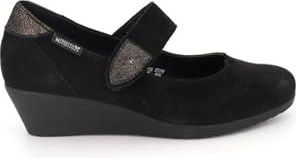 Mephisto Giordana décolleté Femme avec Velcro et Semelle Amovible 12200-14052 Black Size: EU 3.5 ITA 36 USA 6 CM 22,8