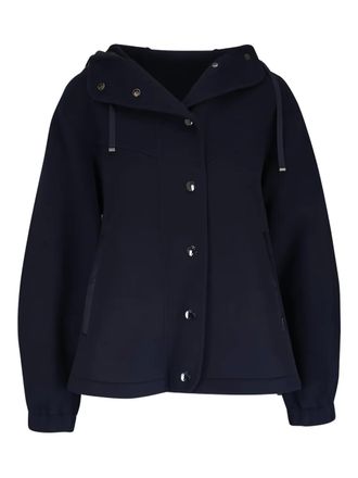 Bogner manteau Mariet &agrave; capuche - Bleu