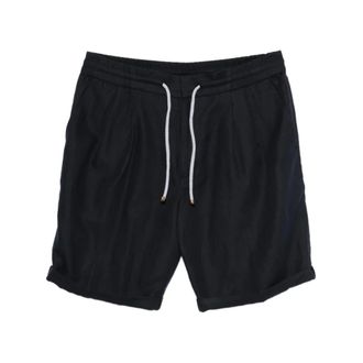 Brunello Cucinelli Herren, Shorts, Blau, 3XLGr&ouml;&szlig;e