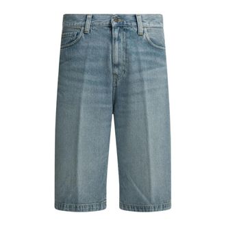 Carhartt Work in Progress Langdon Denim Bermuda Shorts - - Shorts - Herren - Blau - W30