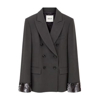 Jucca Blazer - - Jackets - Damen - Grau - M