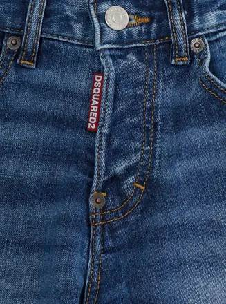 Dsquared2 Boys Jeans Stanislav Blue Denim Cotton