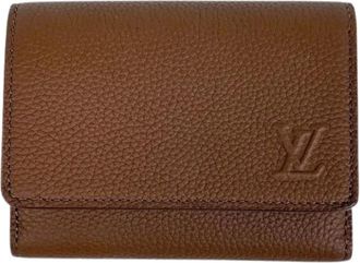 Louis Vuitton Portefeuille Pre-owned (tri-fold) - Homme - Pre-owned - Brun - Taille: ONE Size