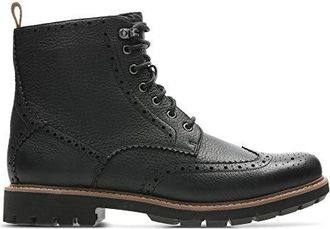 Clarks Batcombe Lord, Herren Chelsea Boots, Schwarz (Black -), 41.5 EU (7.5 UK)