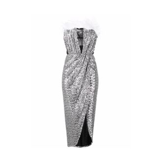 Nervi Party Kleider - - Dresses - Damen - Grau - XS