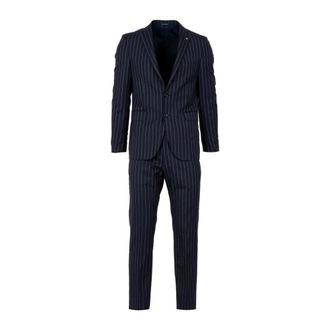 Tagliatore Einreiher-Anzugset - - Suits - Herren - Blau - M