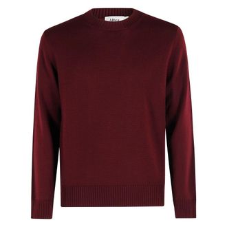 Altea Maglia Girocollo Merino - - Knitwear - Herren - Rot - XL