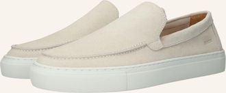 Blackstone Slip-Ons weiss