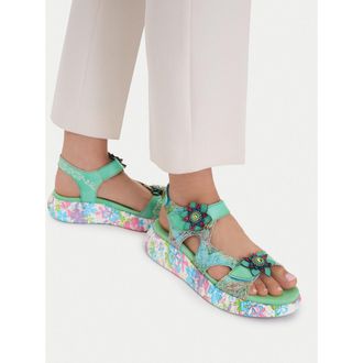 Laura Vita Sandalen Laura Vita Nikito 03 T&uuml;rkisfarben