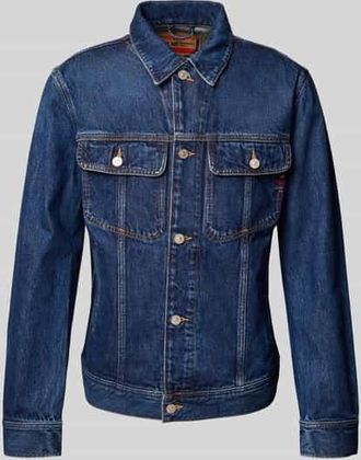 Diesel Jeansjacke mit Knopfleiste