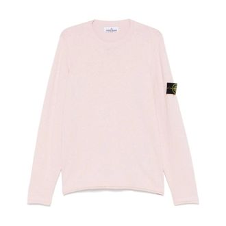 Stone Island Pinker Pullover - - Knitwear - Herren - Rosa - XL