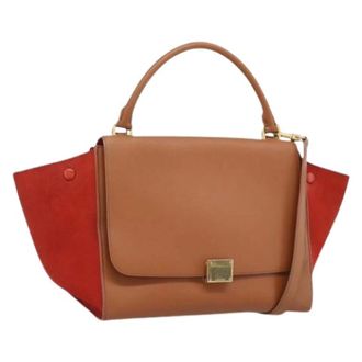 Celine Sac &agrave; main vintage doccasion - Femme - Pre-owned - Brun - Taille: ONE Size