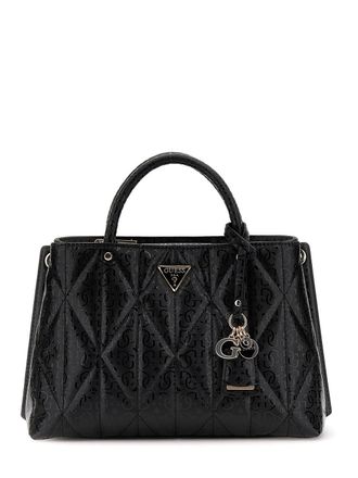 Guess Aldina Girlfriend Satchel Black