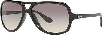 Ray-Ban Rb4162 Sonnenbrillen Schwarz Fassung Grau Glas 59-15
