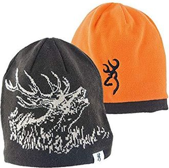 Browning Bonnet Deer Scene R&eacute;versible Marron/Orange