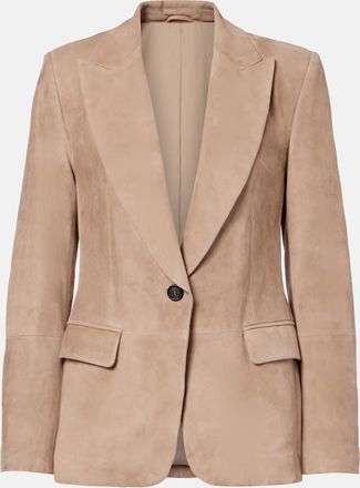 Brunello Cucinelli Blazer aus Veloursleder