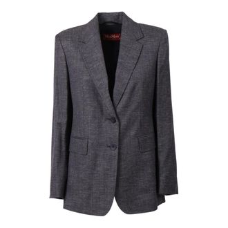 Max Mara Hodeida Blazer - - Jackets - Damen - Blau - L