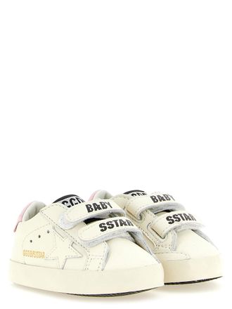 Golden Goose Baby School Sneaker Set - White
