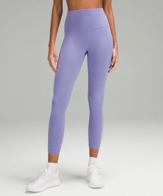 lululemon Legging Wunder Train taille haute avec poches pour Femmes - 64 cm - Violet - Taille 14
