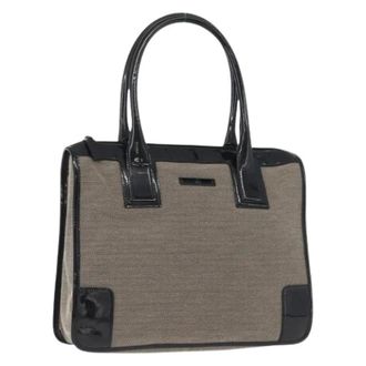 Gucci Sac &agrave; main en toile Pre-owned - Femme - Pre-owned - Beige - Taille: ONE Size