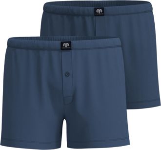 Ceceba Herren Boxershorts Shorts, 2er Pack, Blau (midnight blue 6979), 4X-Large (Herstellergr&ouml;&szlig;e: 10)