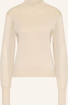 Rino&Pelle Rino & Pelle Pullover Kalinka Im Materialmix weiss