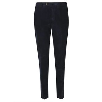 Pantaloni Torino Slim Flat Front Pant - - Trousers - Herren - Blau - 2XL
