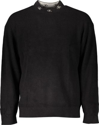 Calvin Klein Homme, Pulls, Noir, Taille: 2XL Pull en coton