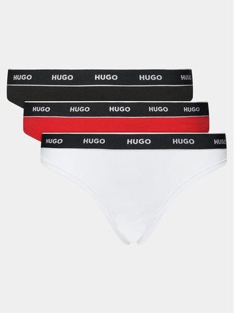 HUGO BOSS String-Set Triplet Thong 50480150 Bunt