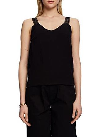 Esprit 043Eo1F303 Blouse, 001/Noir, L Femme