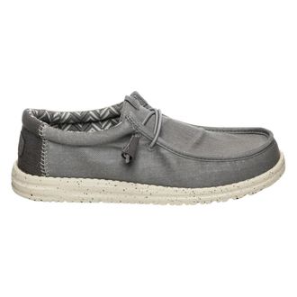 Hey Dude Homme, Chaussures, Gris, Taille: 44 EU Wally Stretch Canvas