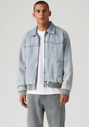 Levi's Jeansjacke mit Rippb&uuml;ndchen
