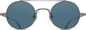 Matsuda Runde Sonnenbrille - - Accessories - unisex - Grau - 46 MM