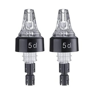 Westmark 2 Dosier/Maß-Ausgießer, Portionierer, Dosierung Pro Ausguss: 5 cl, Kunststoff, Auto-Pour, Transparent, 995022EG